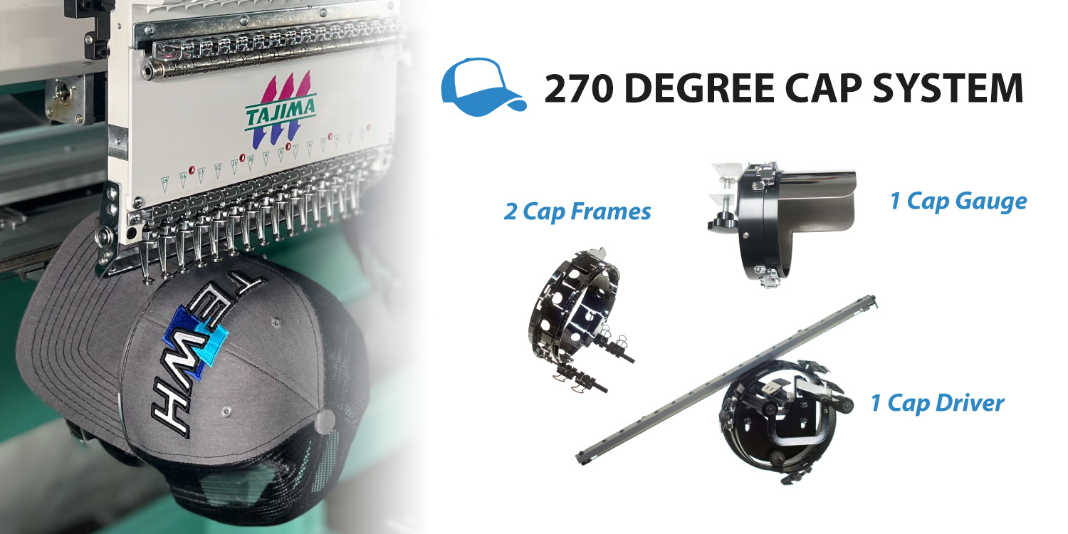 Tajima TMFX-IIC1506 - 6 Head - 15 Needles - Commercial Embroidery Machine