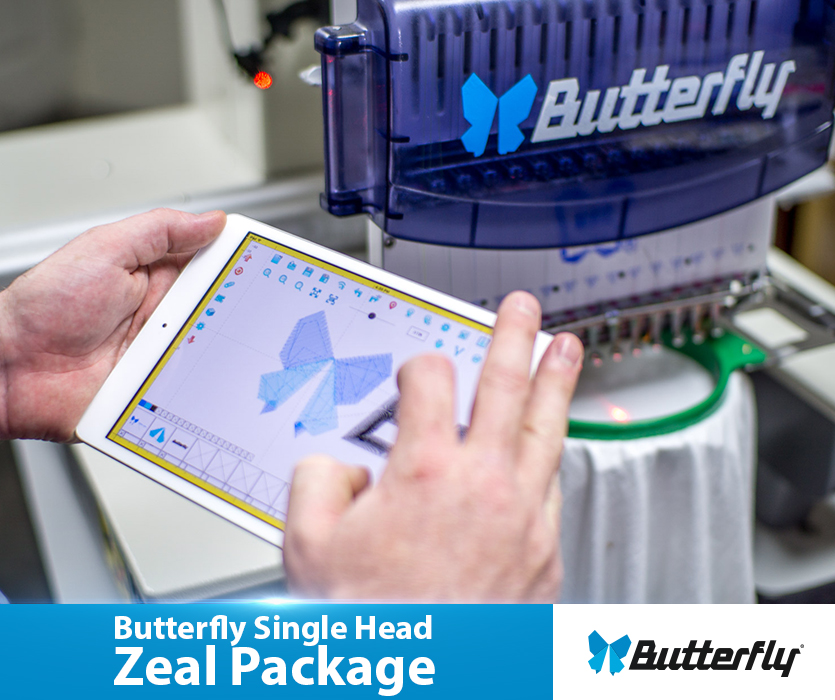 Butterfly Single Head Zeal Package
