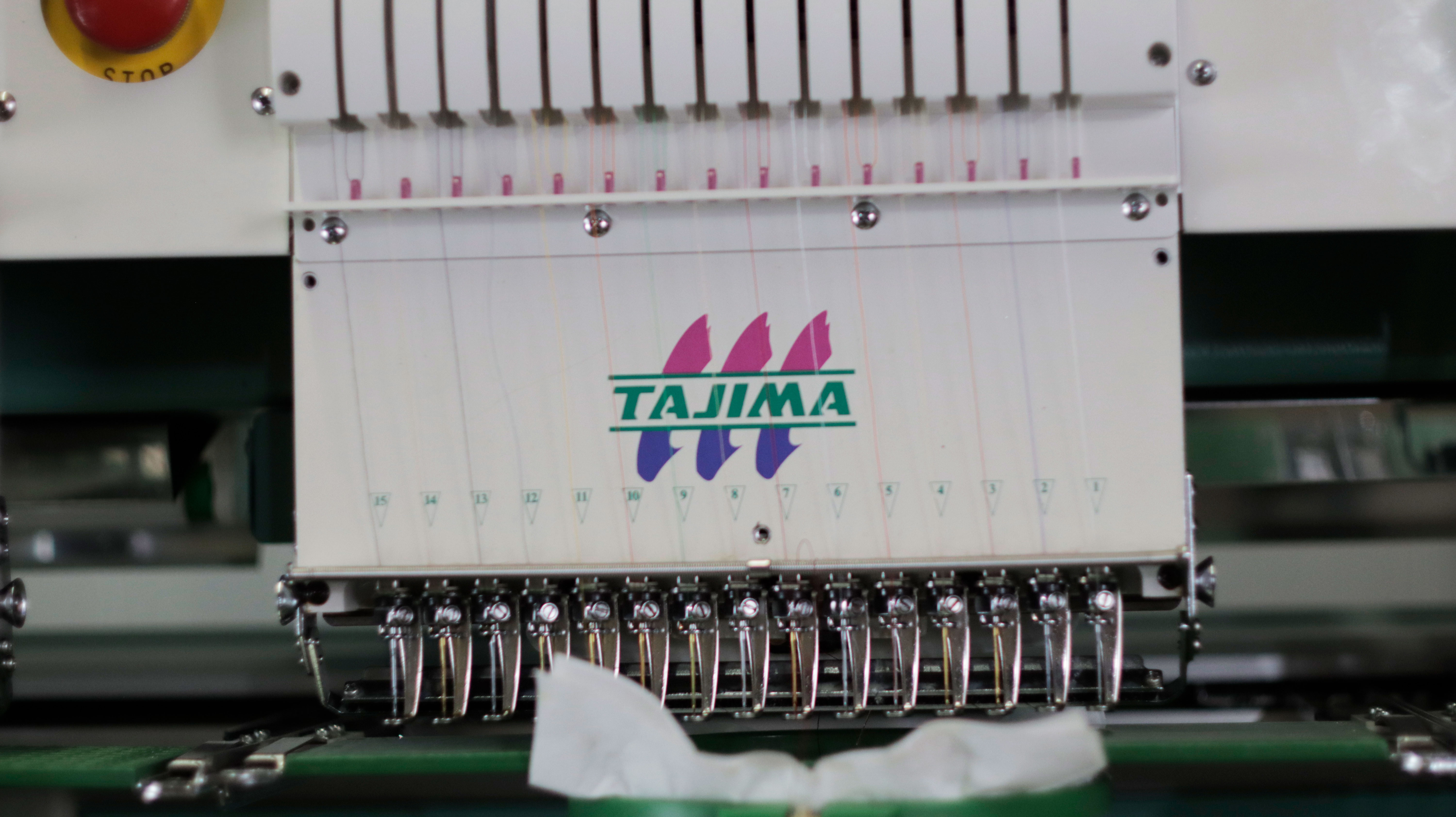 USED Tajima TMFX-IIC1506 12 Needles - 6 Heads