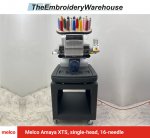Melco Amaya XTS - Single Head - 16 Needles - Commercial Embroidery Machine