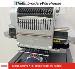 Melco Amaya XTS - Single Head - 16 Needles - Commercial Embroidery Machine