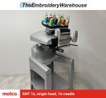 Melco EMT 16 - Single Head - 16 Needles - Commercial Embroidery Machine