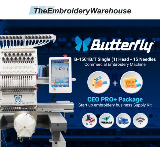 ButterFly Commercial Embroidery Equipment