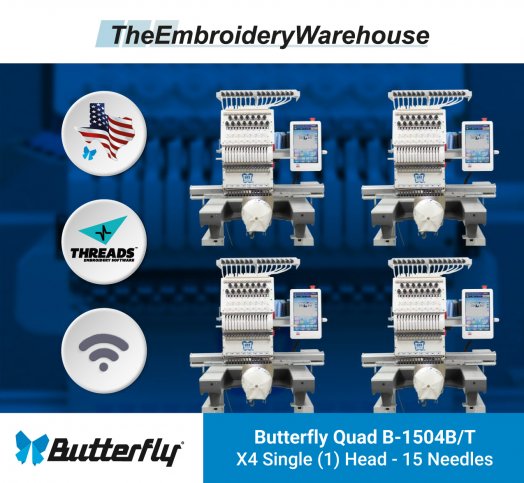 ButterFly Commercial Embroidery Equipment