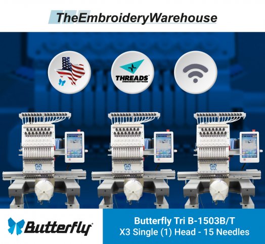 ButterFly Commercial Embroidery Equipment