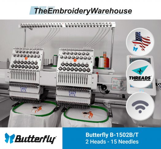 ButterFly Commercial Embroidery Equipment