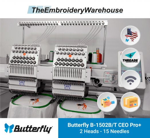 ButterFly Commercial Embroidery Equipment