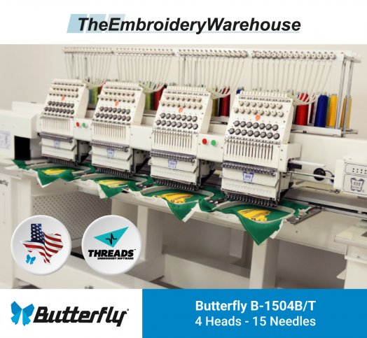 ButterFly Commercial Embroidery Equipment