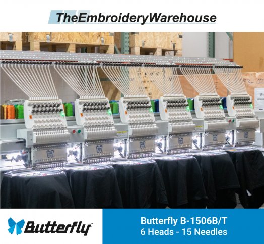 ButterFly Commercial Embroidery Equipment