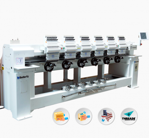 ButterFly Commercial Embroidery Equipment