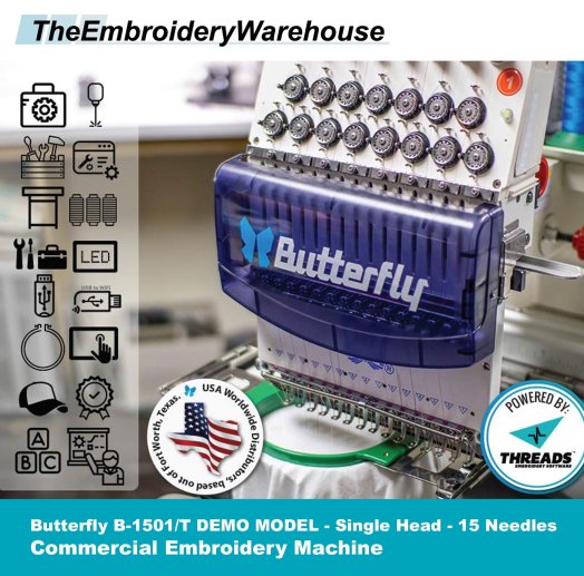 ButterFly Commercial Embroidery Equipment