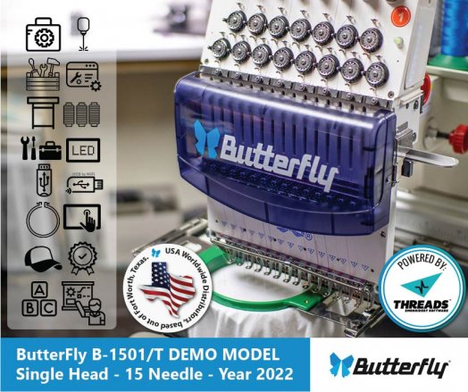 ButterFly Commercial Embroidery Equipment