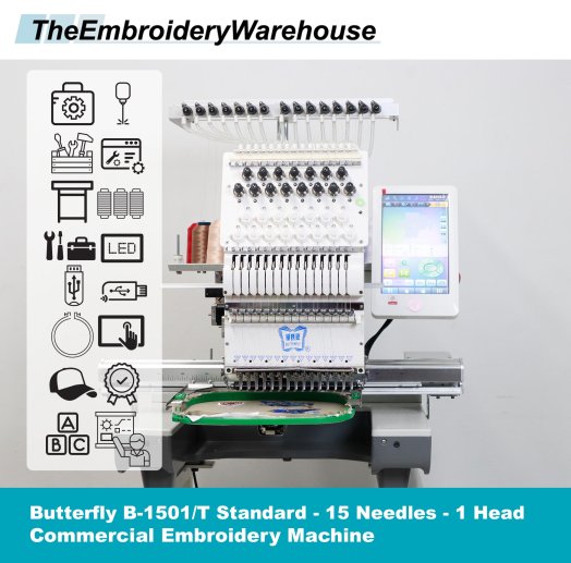 ButterFly Commercial Embroidery Equipment