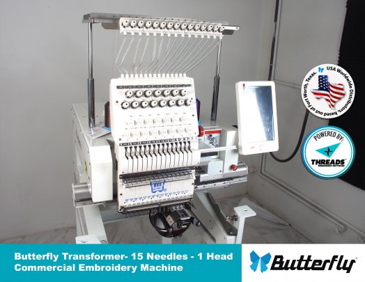 ButterFly Commercial Embroidery Equipment